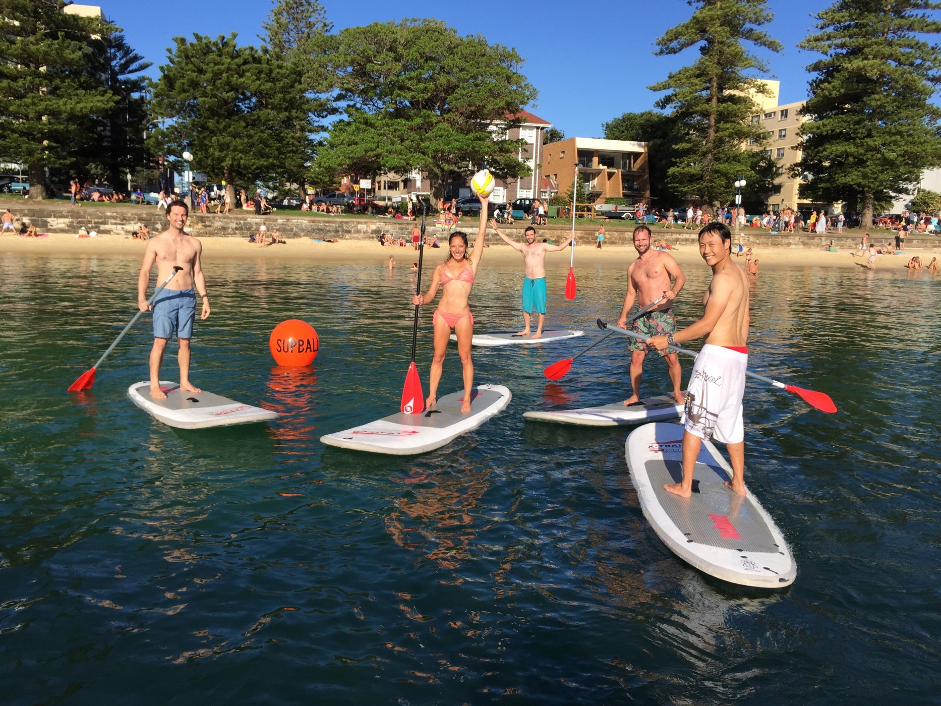 Manly SUPBALL Lesson - Learn to Play Stand Up Paddle Ball | SUPBALL